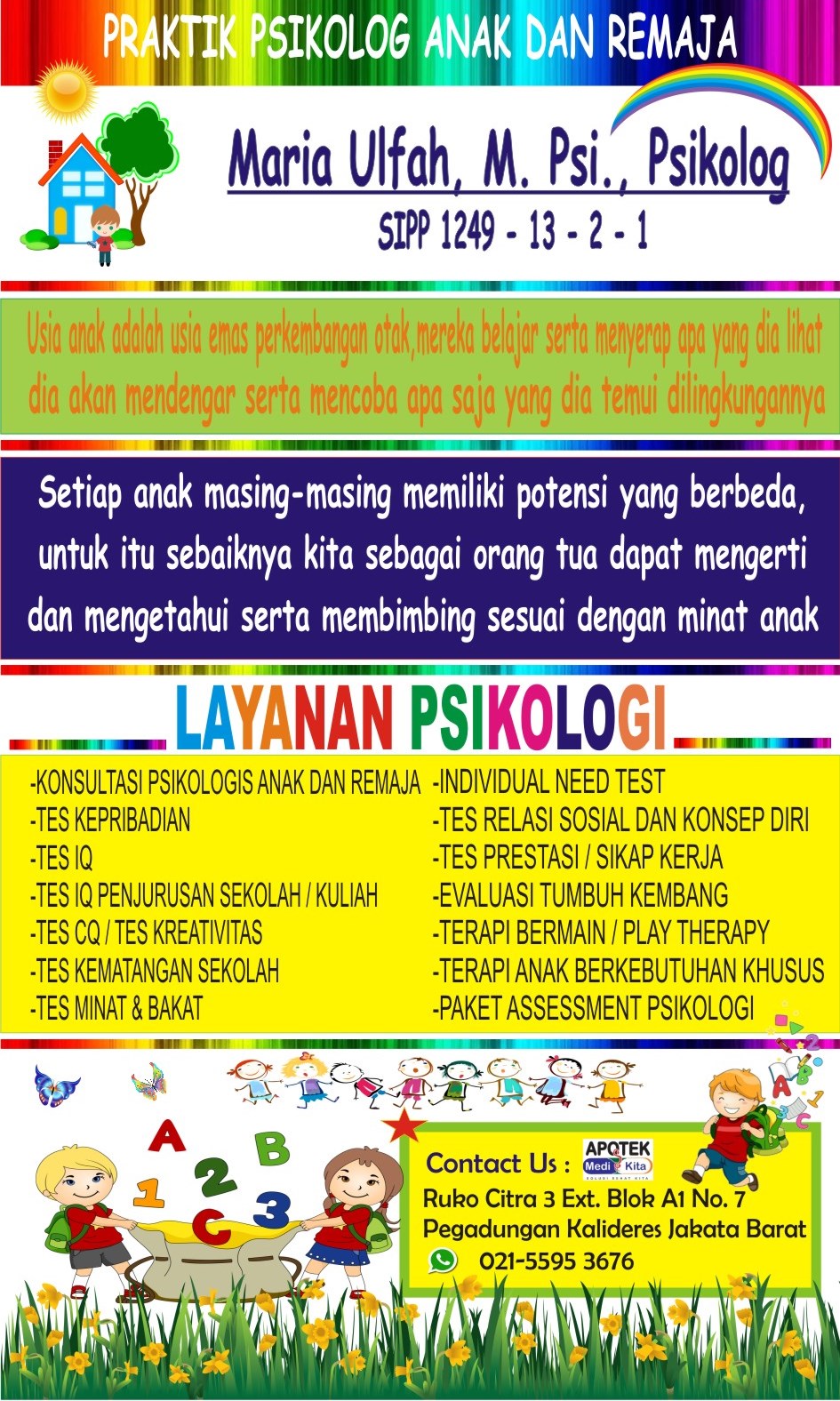 APA ITU AUTISM SPECTRUM DISORDER ? – Maria Ulfah, M.Psi, Psikolog C.Ht.
